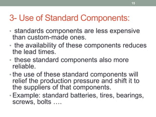Lo # 1 manufacturing process selection design part 1 | PPTX