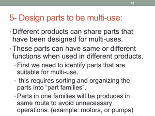 Lo # 1 manufacturing process selection design part 1 | PPTX