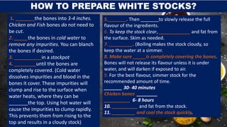 Lo 1 prepare stocks | PPTX