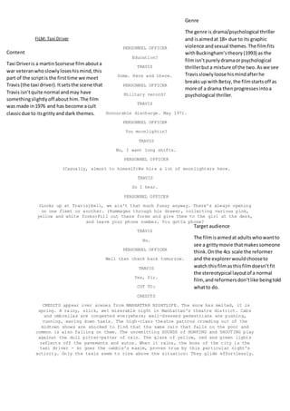 Lo1 script anaylsys | PDF