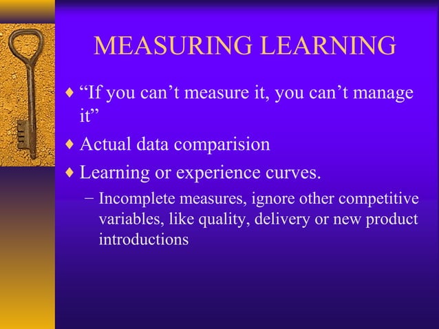 building a learning organization | PPT