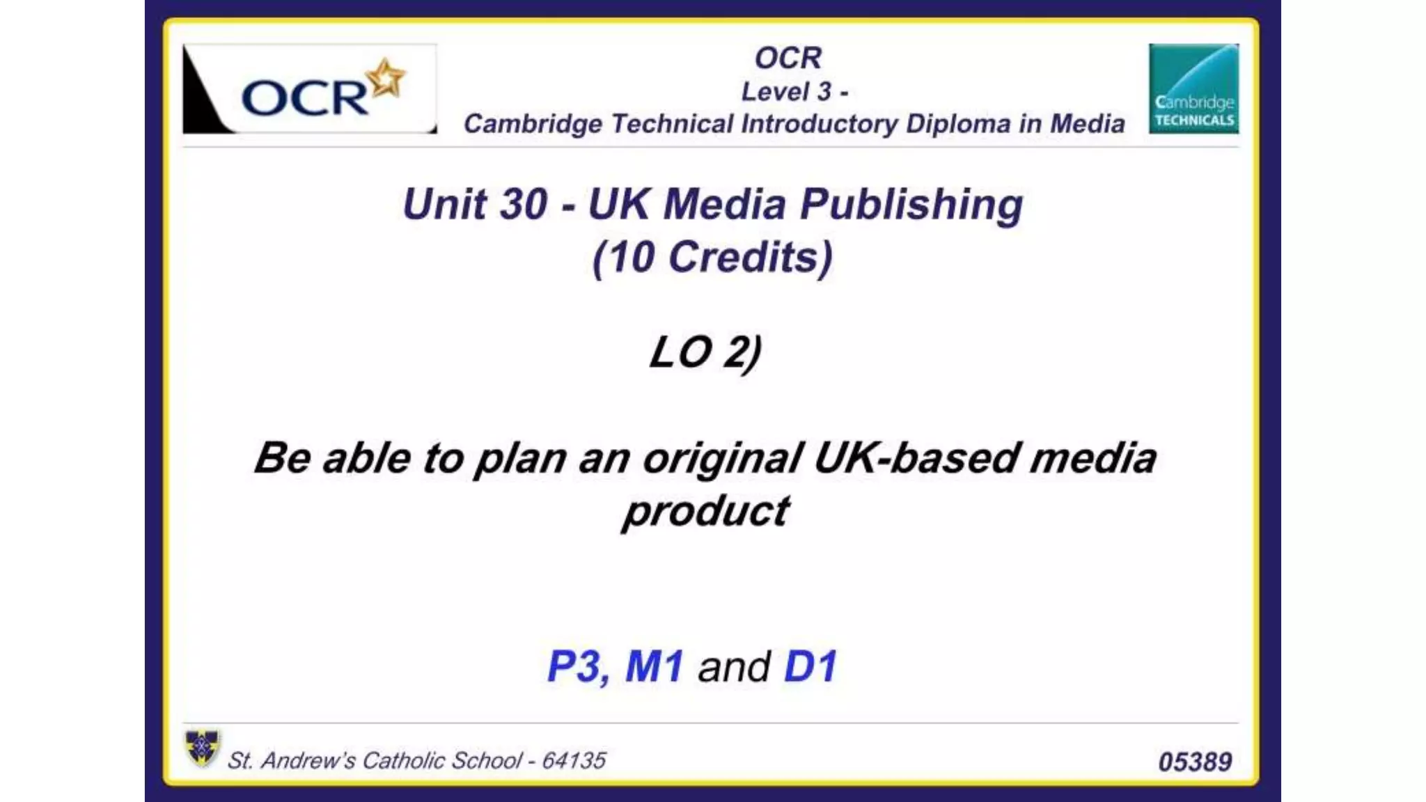 Unit 30 - LO2 | PPT