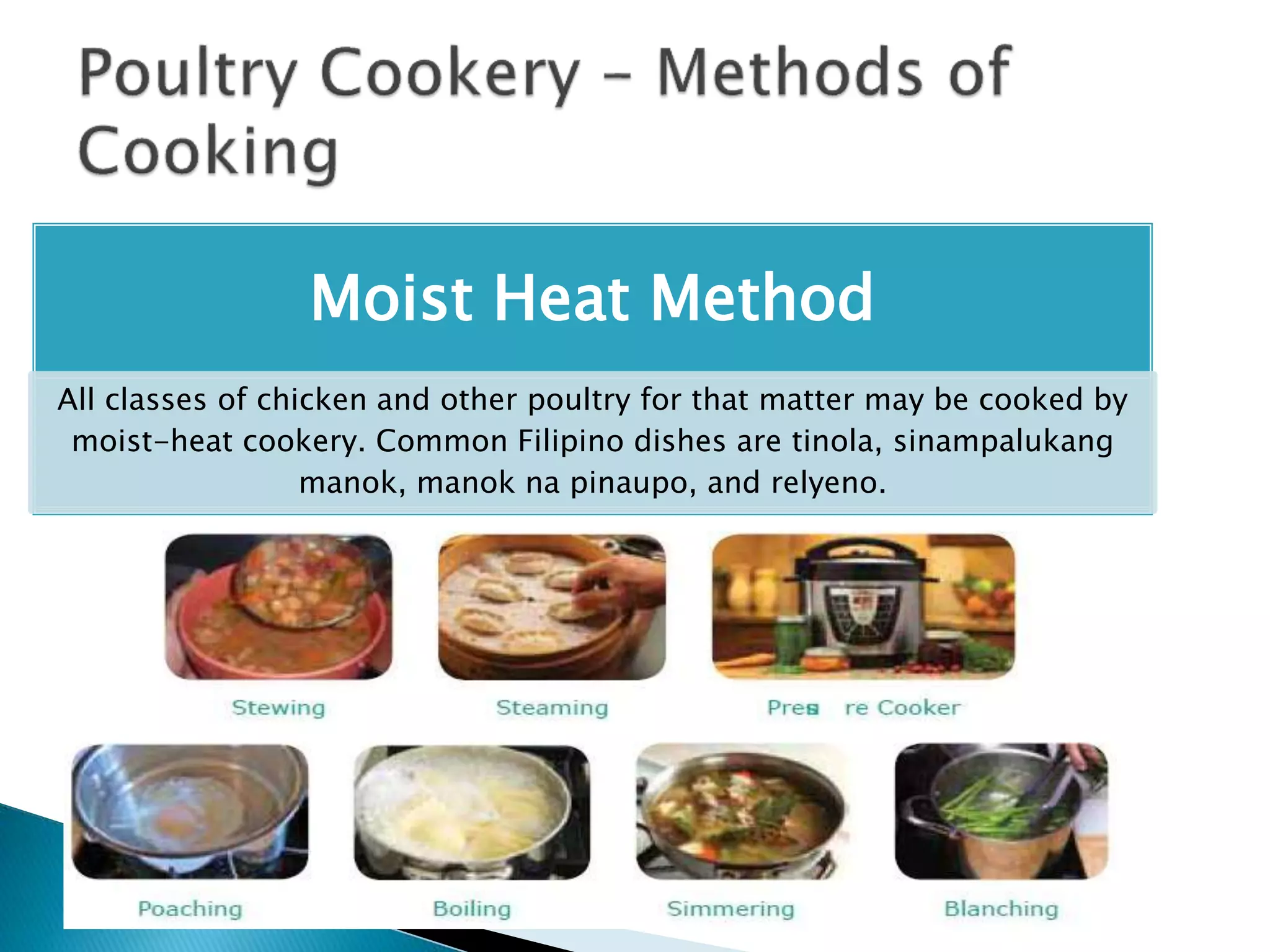Cookery 10 - Prepare Poultry and Game Dishes | PPTX