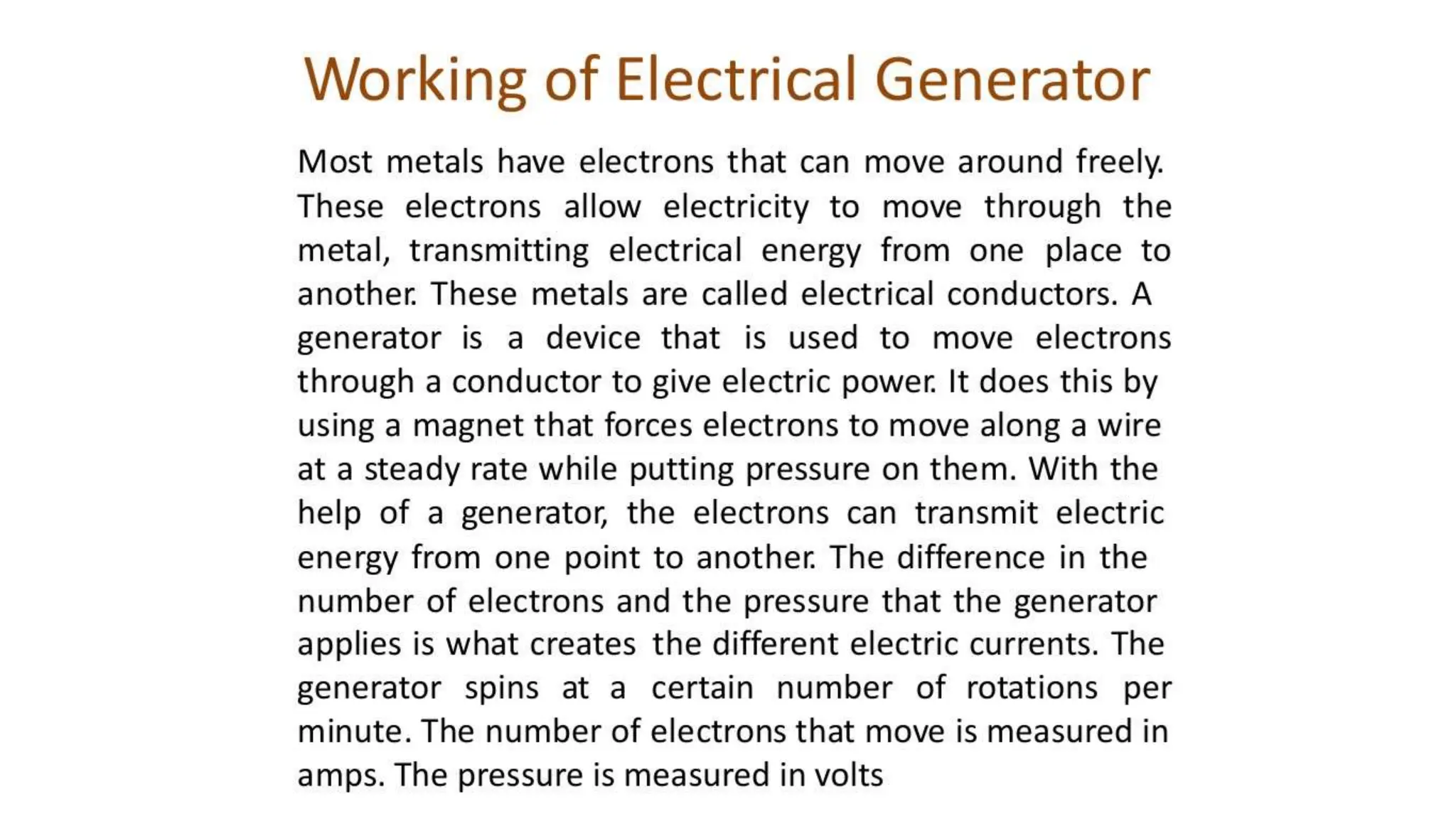 LO2.1; Electrical Generator.pptx