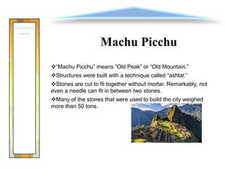 Best monuments ppt | PPTX