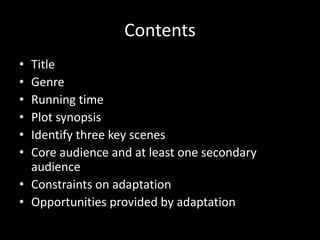 Lo2a merit | PPTX | Movies | Entertainment