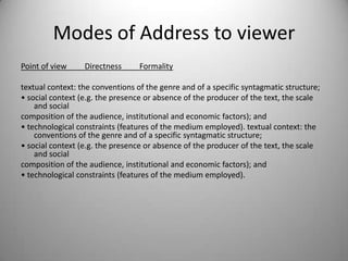 codes and conventions | PPTX