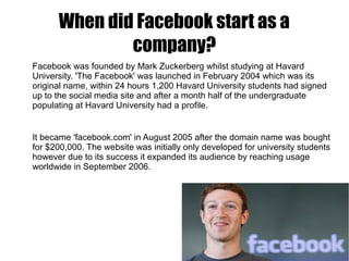 LO2 P2 Unit 26- Facebook | PPT