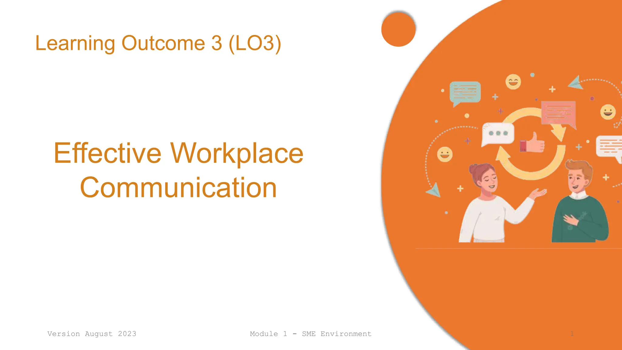 LO3 - Effective Workplace Communications.pptx