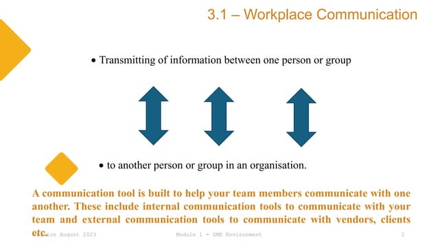LO3 - Effective Workplace Communications.pptx