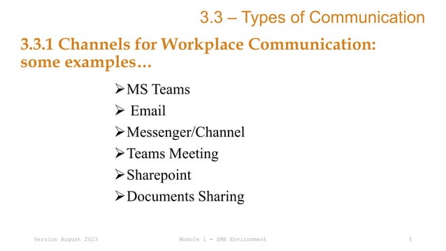 LO3 - Effective Workplace Communications.pptx