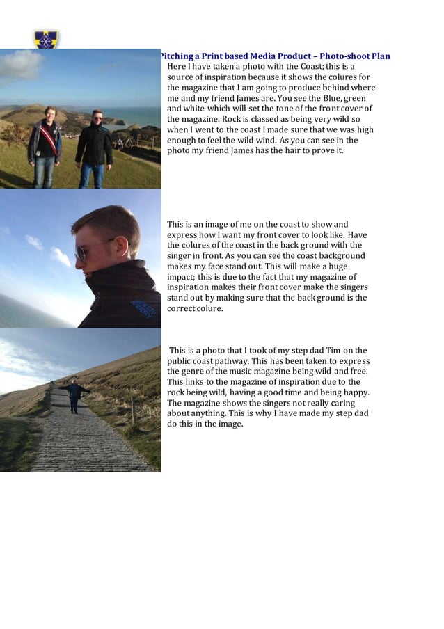 Photo shoot plan template | PDF