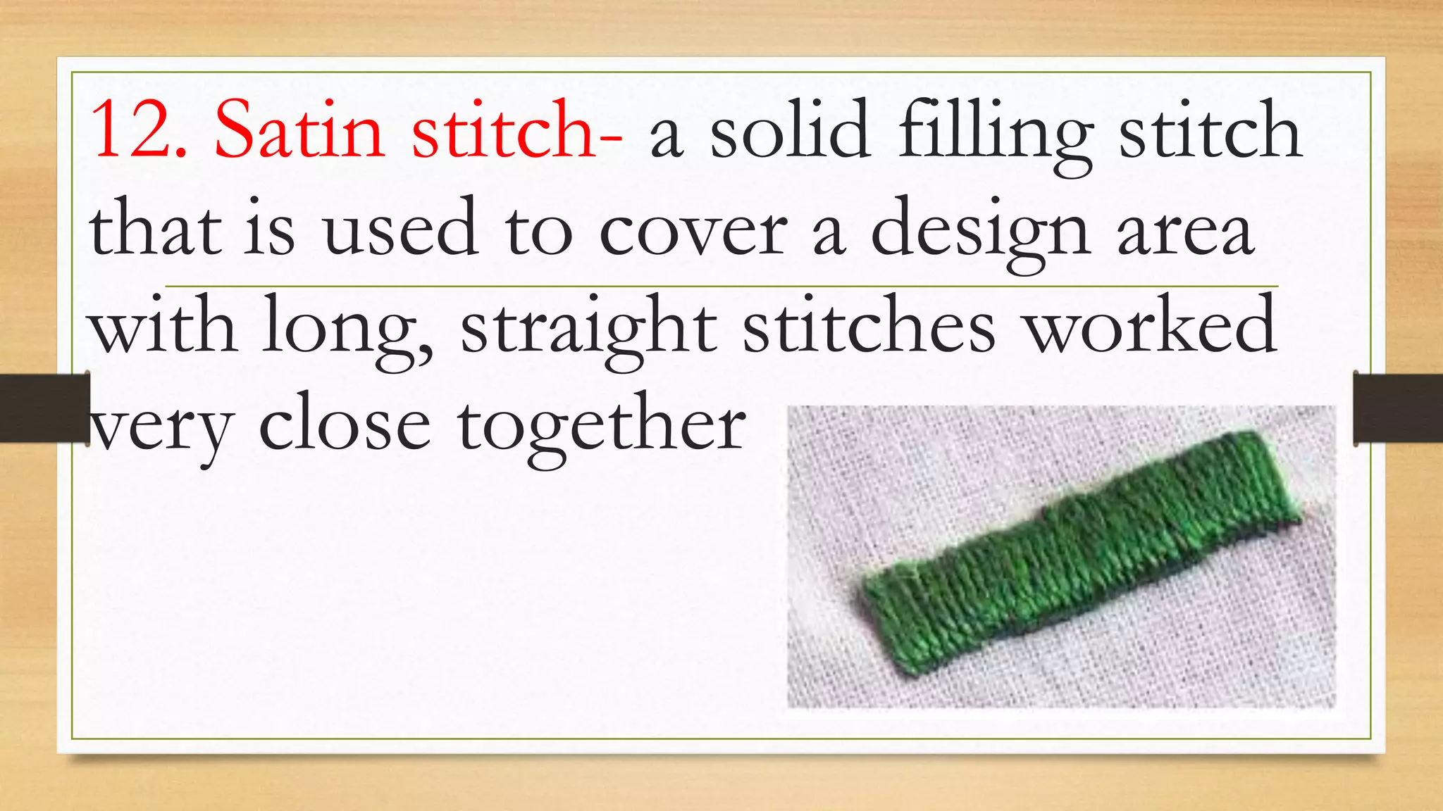 LO3 Embroidery Stitches TLE grade 7 and 8 Handicrafts Embroidery.pptx