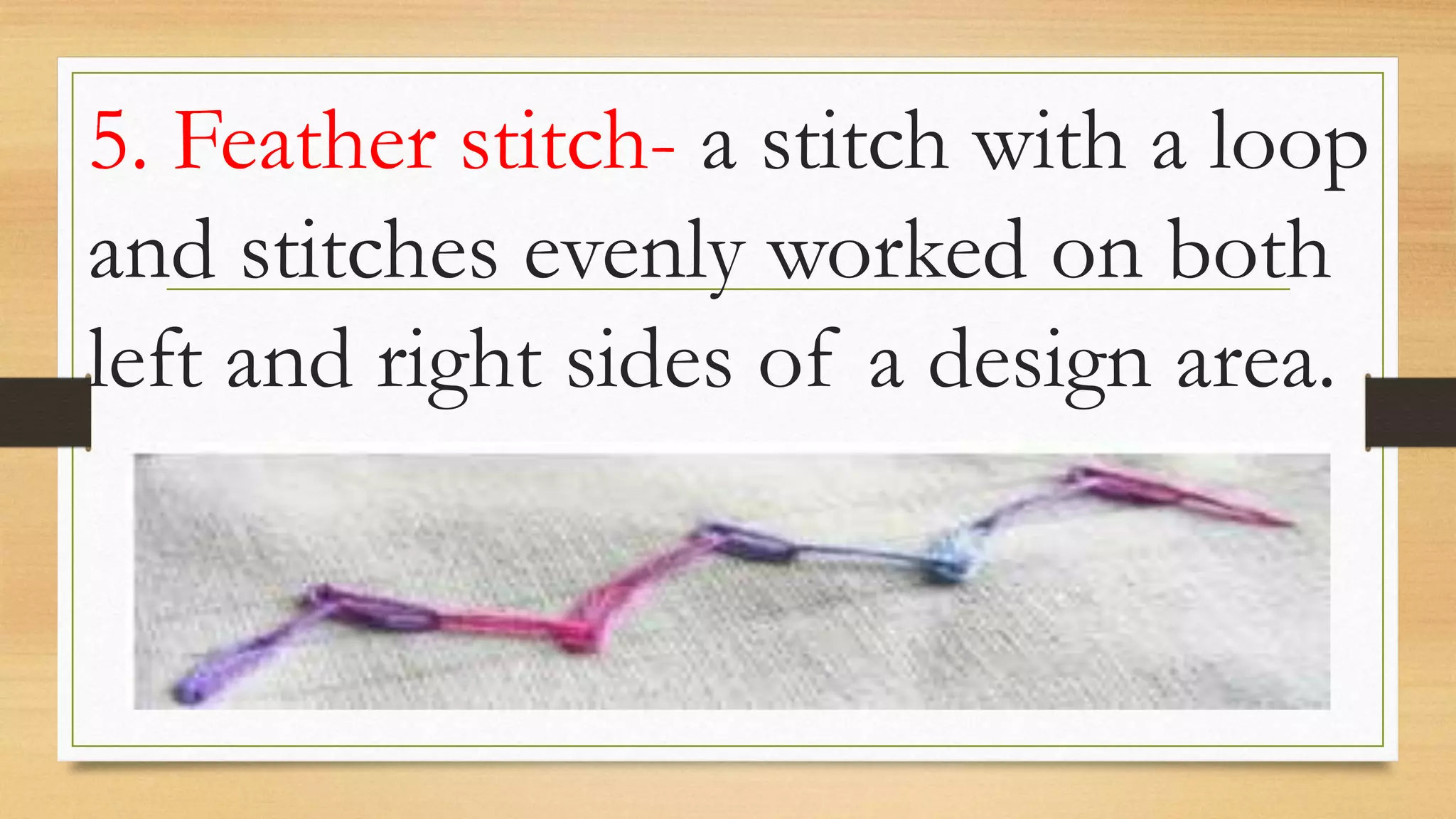 LO3 Embroidery Stitches TLE grade 7 and 8 Handicrafts Embroidery.pptx