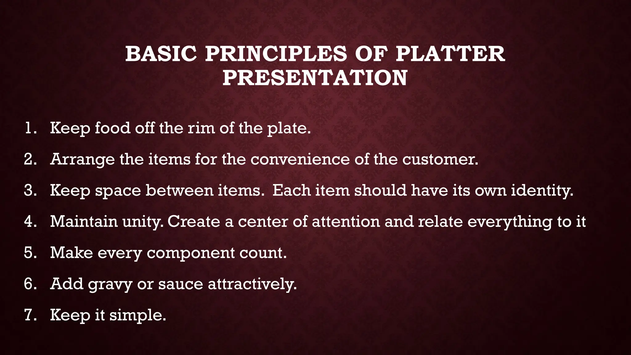 LO - 3 PRESENT A RANGE OF APPETIZERS.pptx