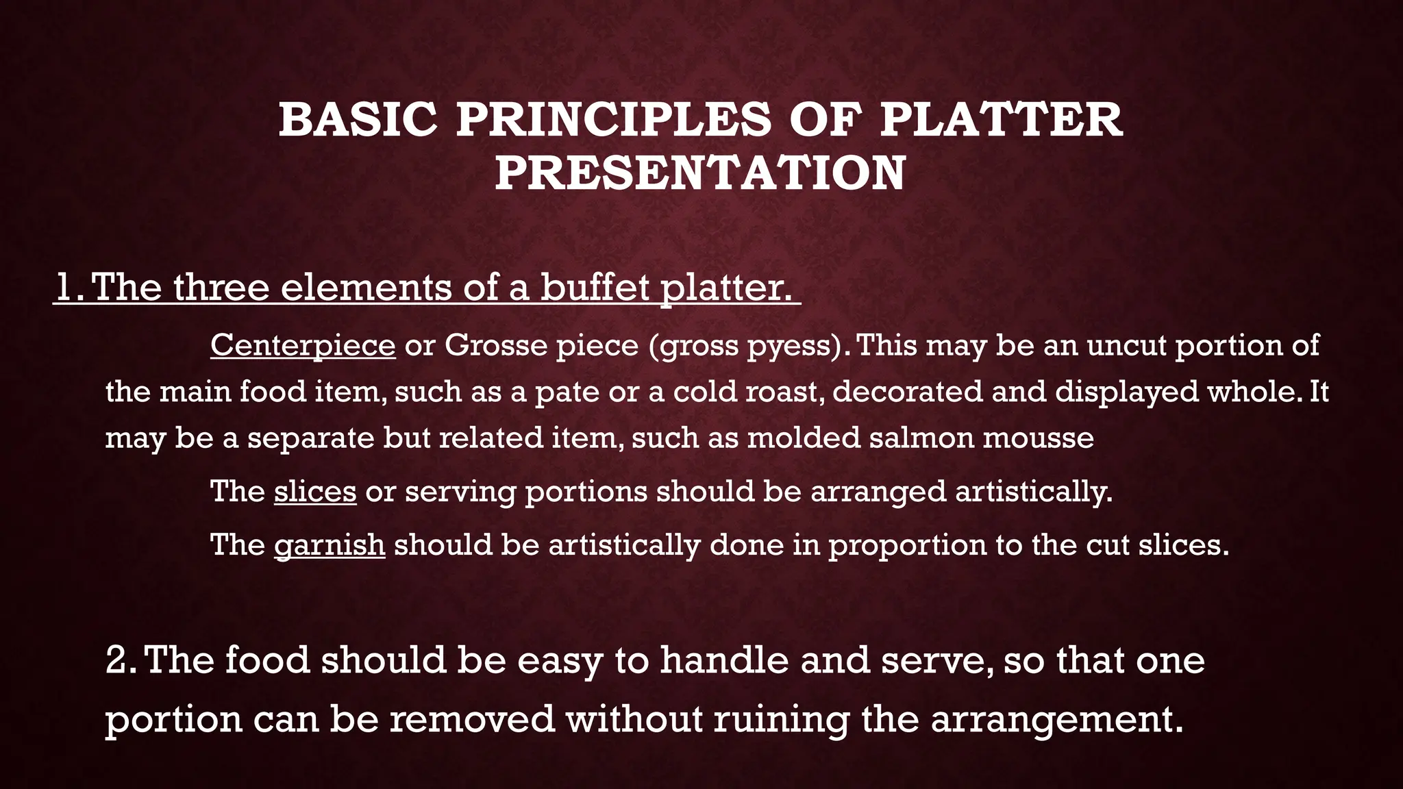 LO - 3 PRESENT A RANGE OF APPETIZERS.pptx