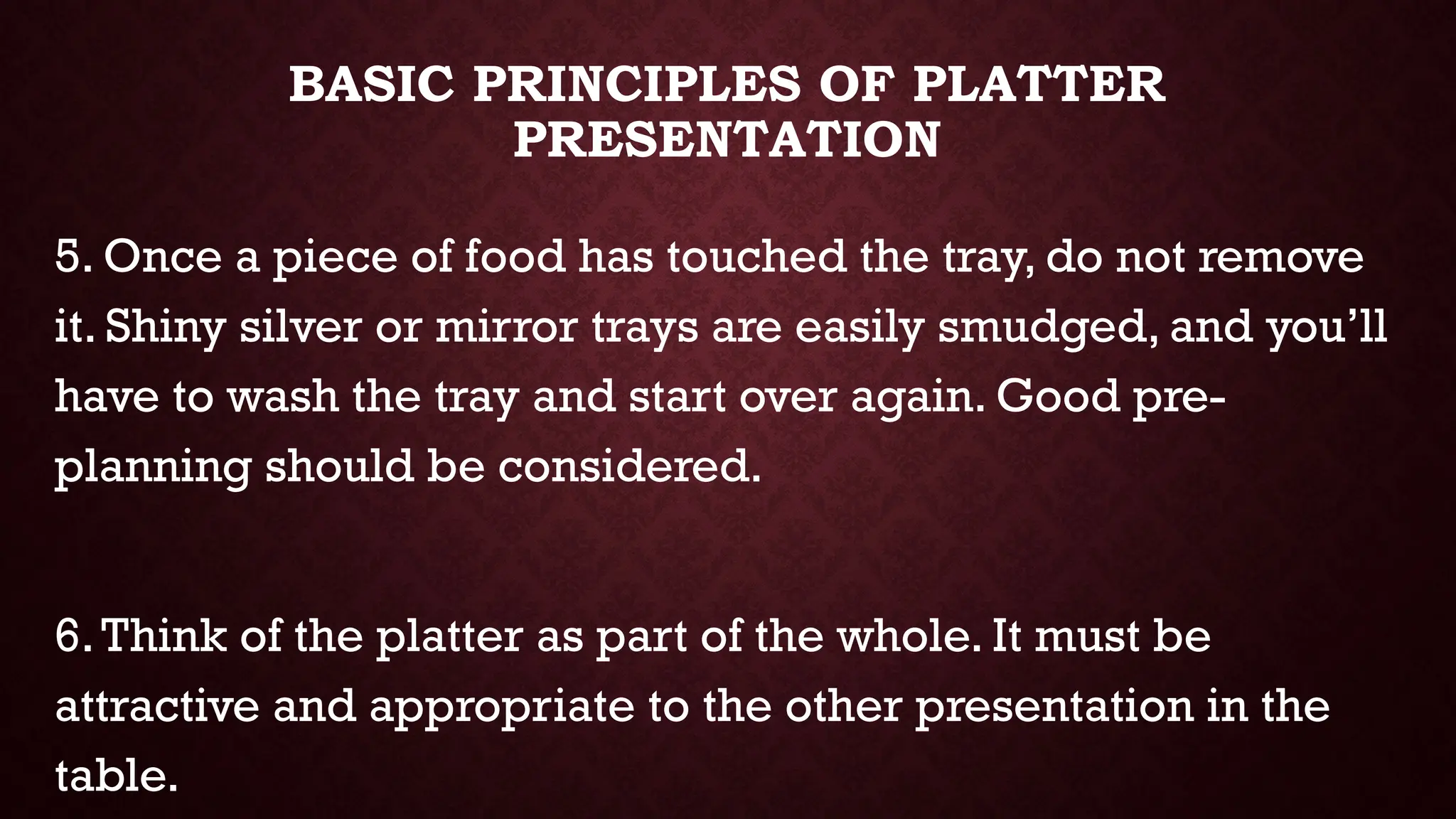 LO - 3 PRESENT A RANGE OF APPETIZERS.pptx