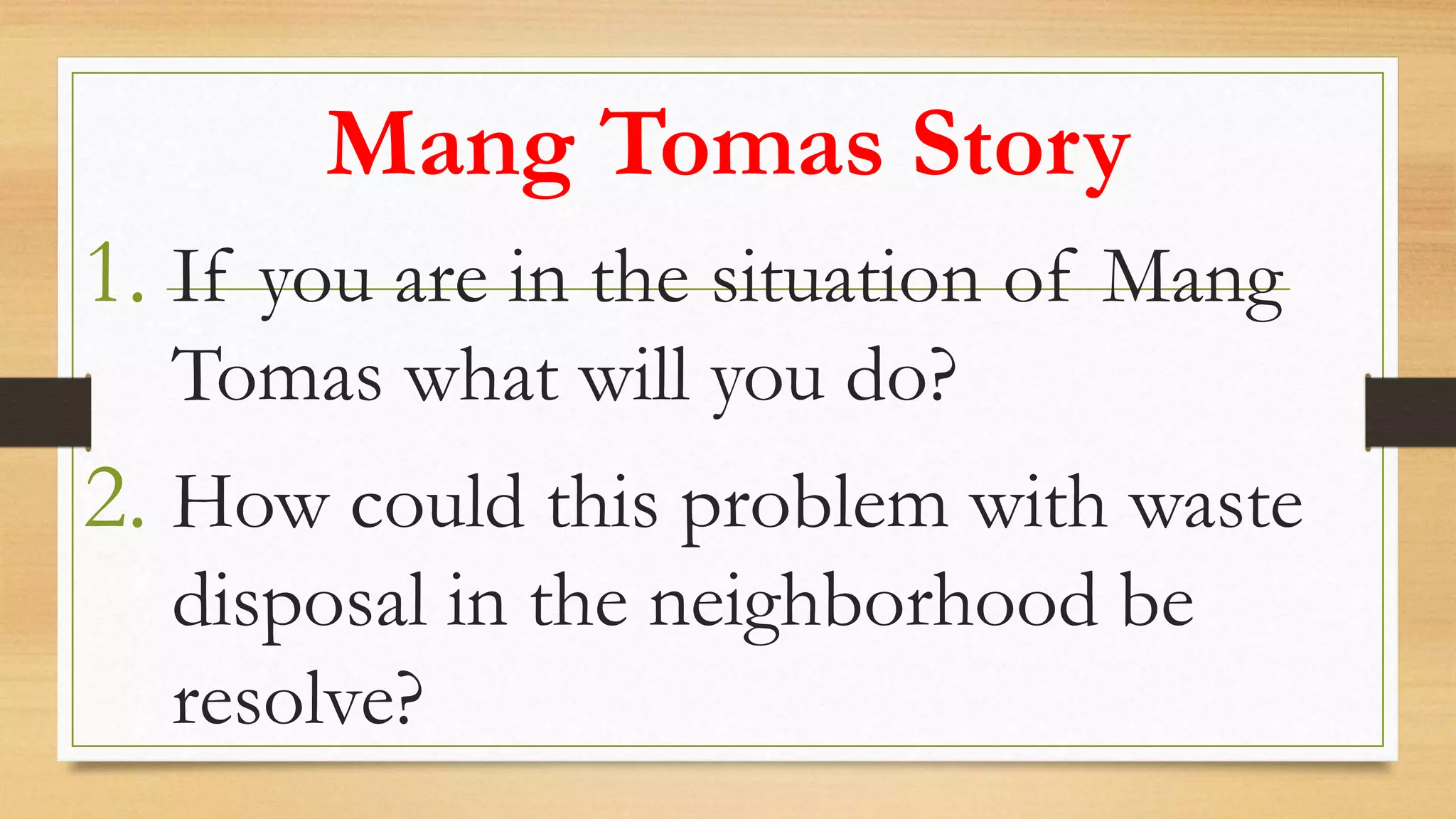 LO3 Storage Practices and Principles for Waste Materials Grade 9 ...