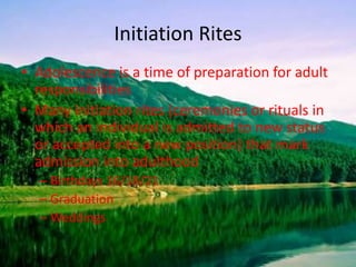 Reaching the age of adolesense | PPTX