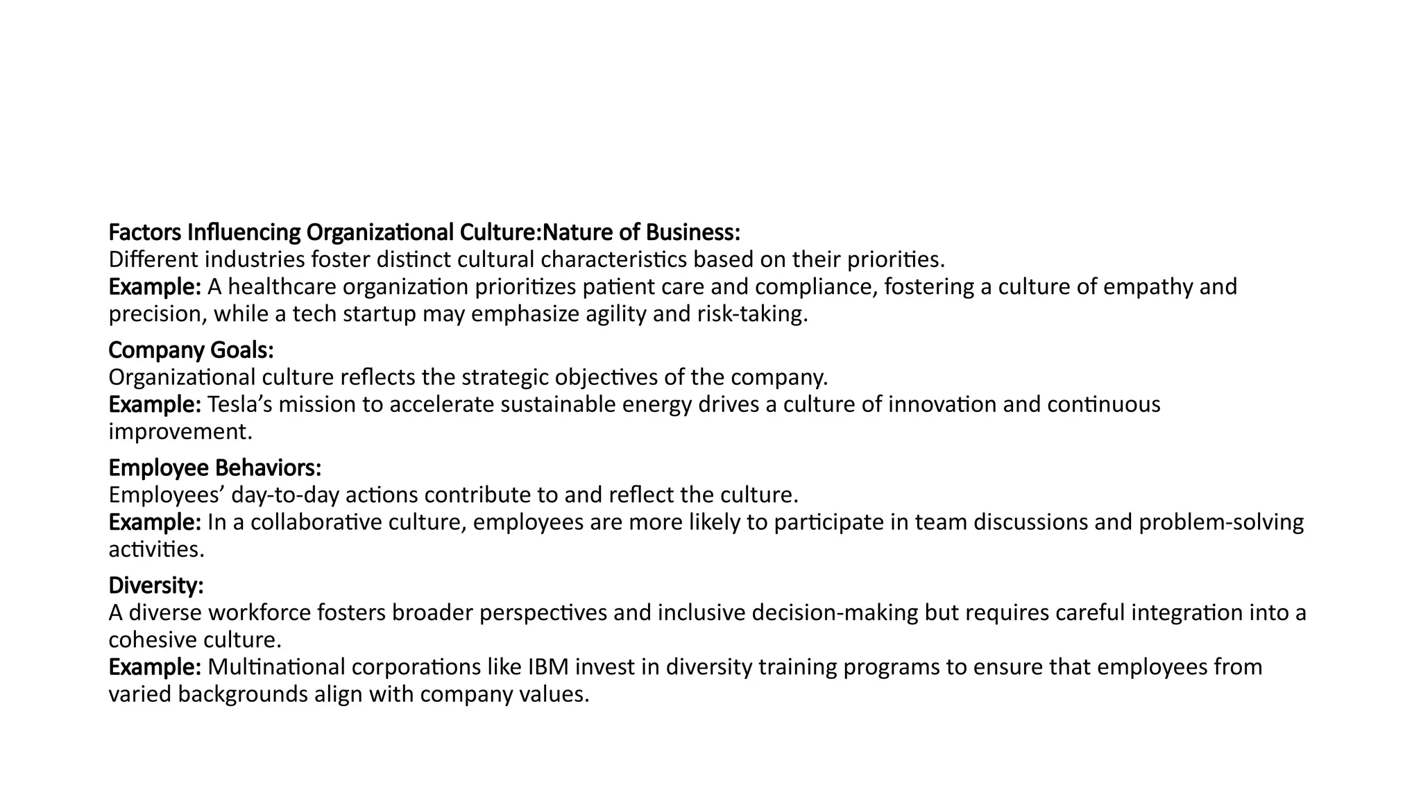 Influence of orgaizational Culture on workforce | PPTX