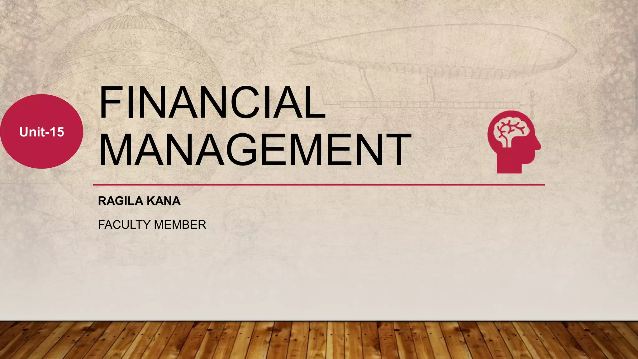 financial management unit-15 | PPT
