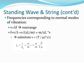 Lo 6 standing wave on a string | PPT