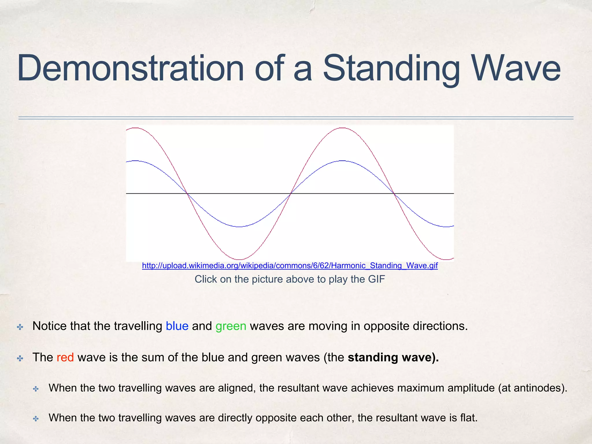 Lo 6 standing waves | PPTX | Physics | Science