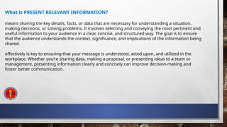 Learning Outcome PRESENT RELEVANT INFORMATION.pptx