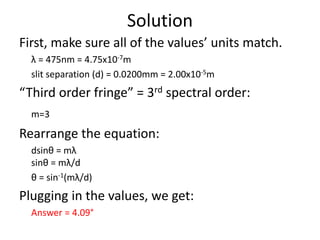 Double Slit Experiment | PPTX