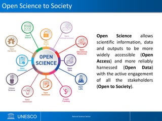 LOA2020 Building a Global Consensus on Open Science - Towards the UNESCO Recommendation on Open ...