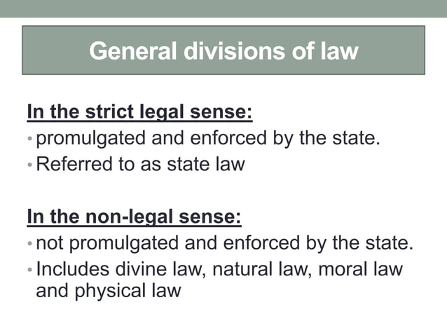 Introduction to Law | PPTX