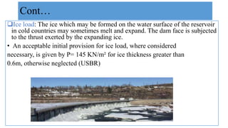 Load on Gravity Dam | PPTX | Geology | Science