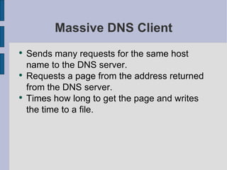Load Balanced DNS Server A server which cycles through IP ... | PPT
