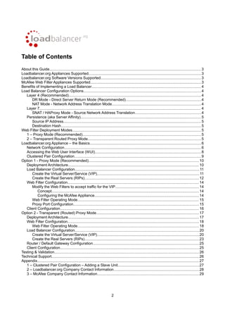 Load-Balancer-Deployment-Guide-für-McAfee-Web-Proxies-bzw-WebFilter | PDF