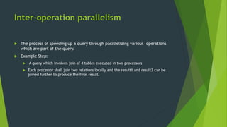 Load Balancing in Parallel and Distributed Database | PPTX