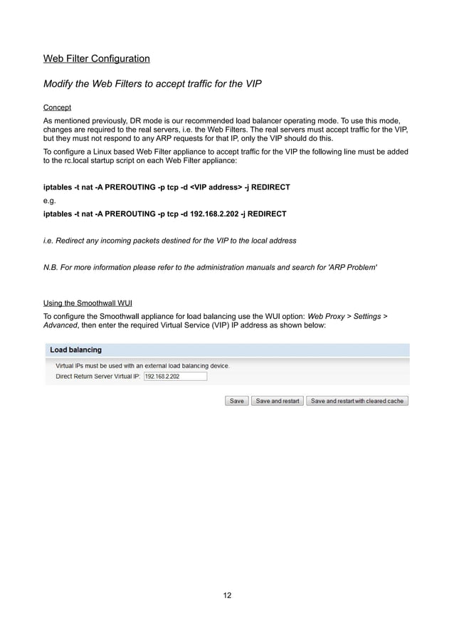 Load-Balancing-Smoothwall-Web-Proxy-Deployment-Guide | PDF