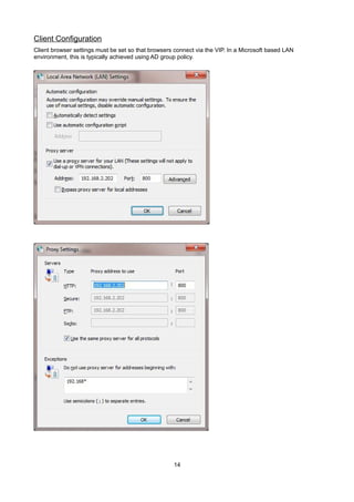 Load-Balancing-Smoothwall-Web-Proxy-Deployment-Guide | PDF