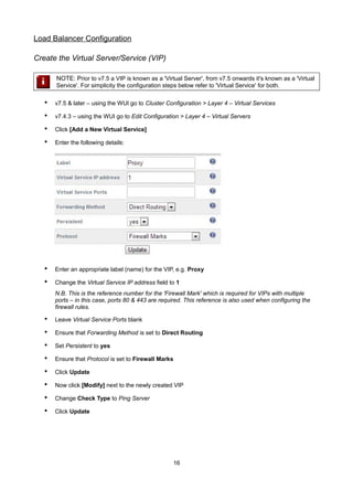 Load-Balancing-Smoothwall-Web-Proxy-Deployment-Guide | PDF