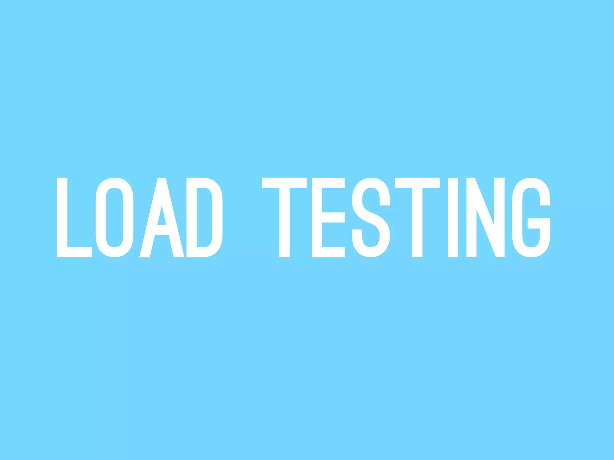 Load testing with Blitz | PPT
