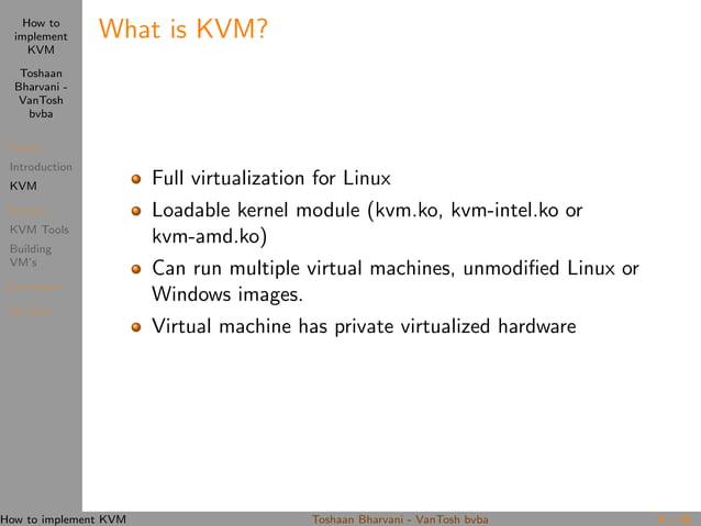 Load2010 Kvm Tutorial | PDF