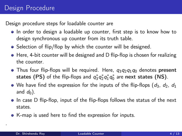 Synchronous Loadable Up and Down Counter | PDF | Programming Languages | Computing