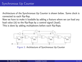 Synchronous Loadable Up and Down Counter | PDF