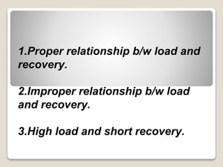 Sports Training : Load and adaptation | PPTX