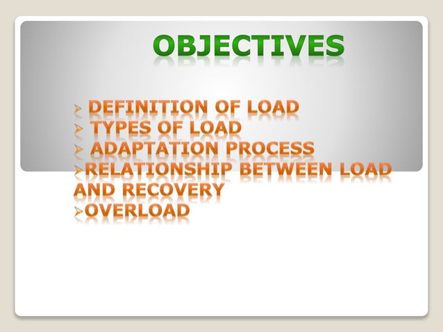 Sports Training : Load and adaptation | PPTX | Sports