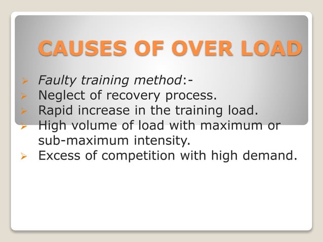 Sports Training : Load and adaptation | PPTX | Sports