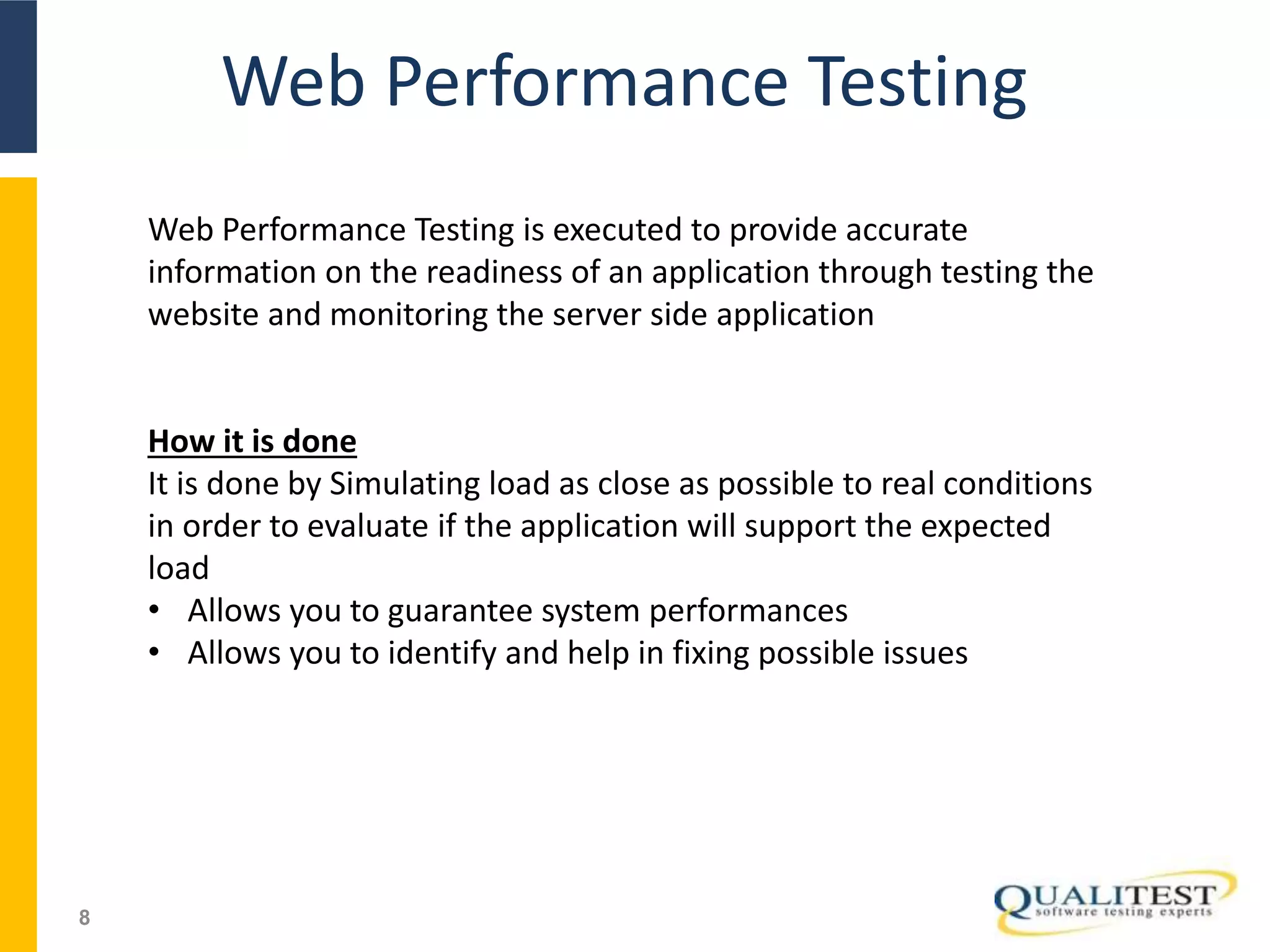 Load and performance testing | PPTX | Computer Software and ...
