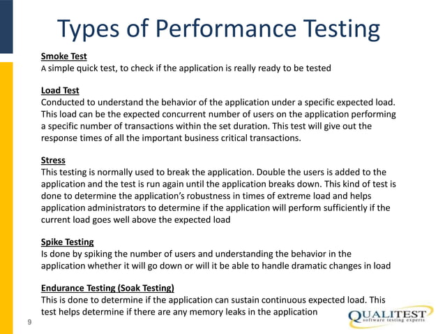 Load and performance testing | PPTX | Computer Software and ...