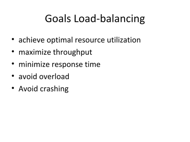 Load balancing | PPT