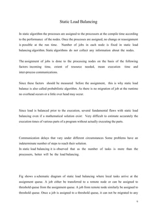 Load balancing in Distributed Systems | DOCX