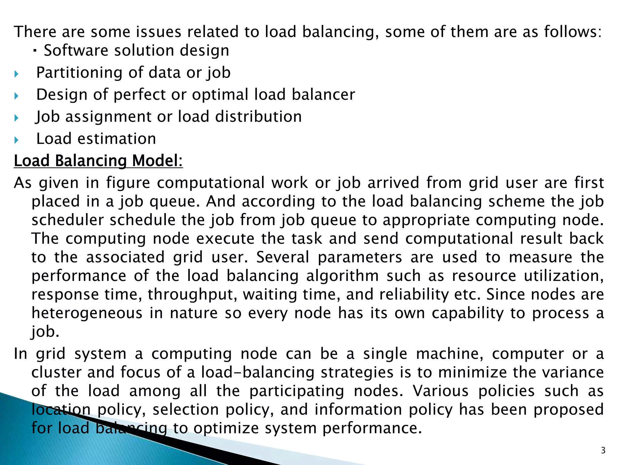 Load balancing | PPTX | Computer Networking | Computing